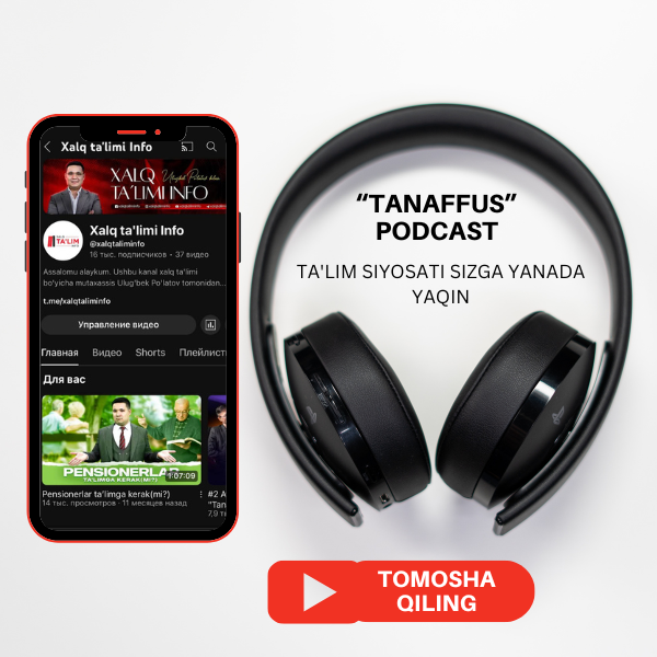 Endi har dushanba “Kelajak soati” darslari o‘tiladi